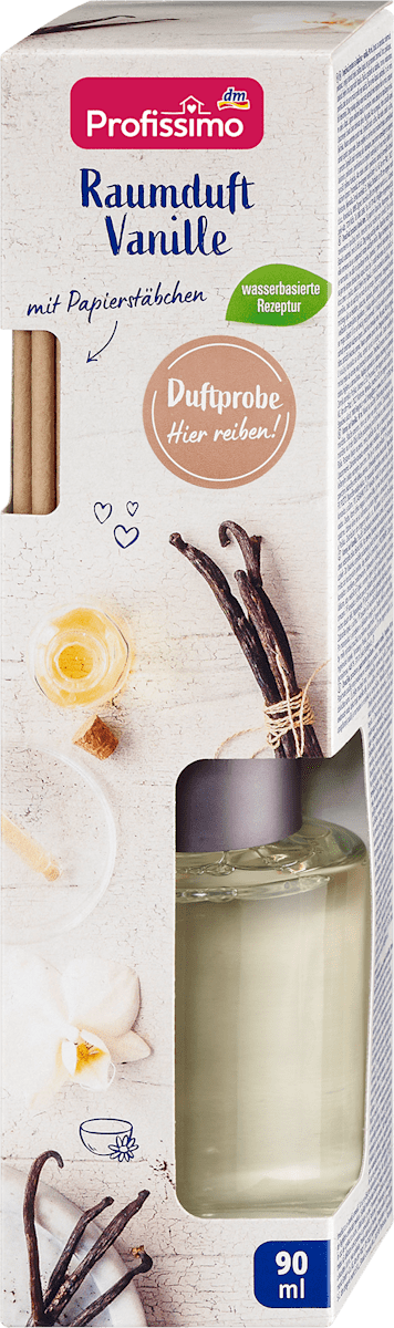 Profissimo Duftstäbchen Raumduft Vanille, 90 ml dauerhaft günstig ...