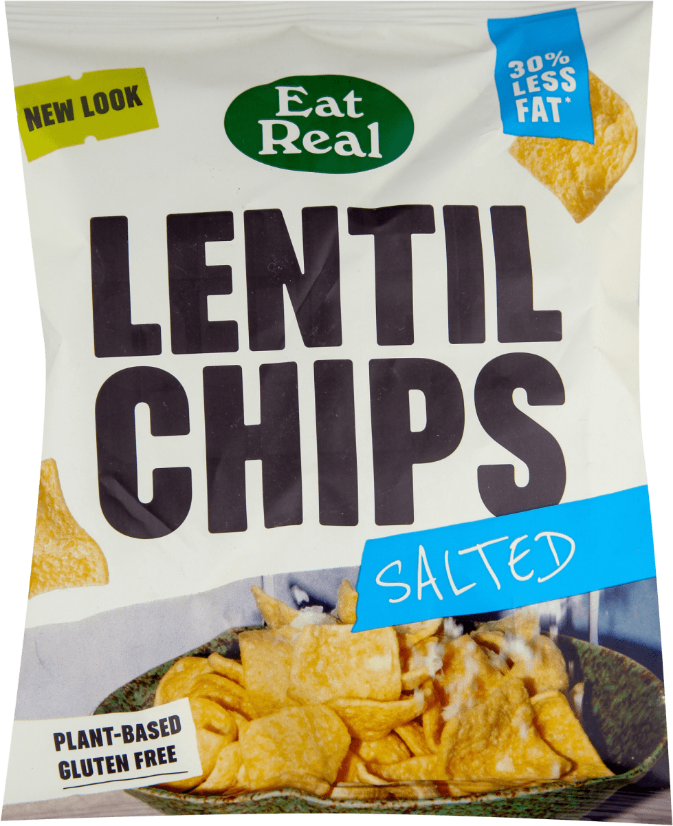 Eat Real chips od sočiva sa morskom soli, 40 g | dm.rs