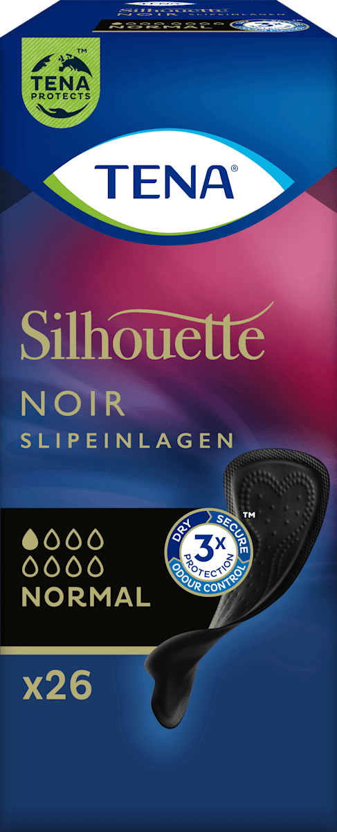 TENA Slipeinlagen Inkontinenz Schwarz Normal, 26 St | dm.at