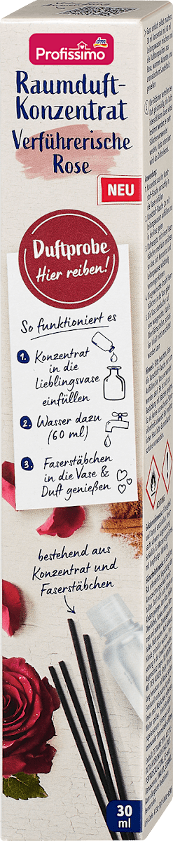 Profissimo Duftstäbchen Nachfüllset Raumduft-Konzentrat Verführerische ...
