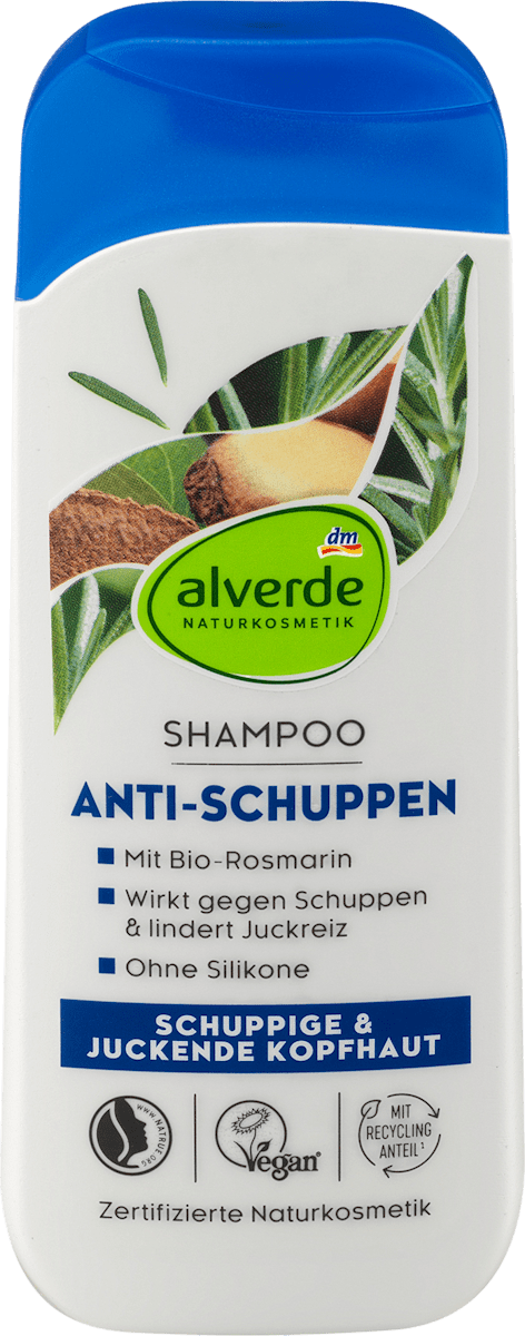 alverde NATURKOSMETIK Anti-Schuppen Shampoo, 200 ml | dm.at