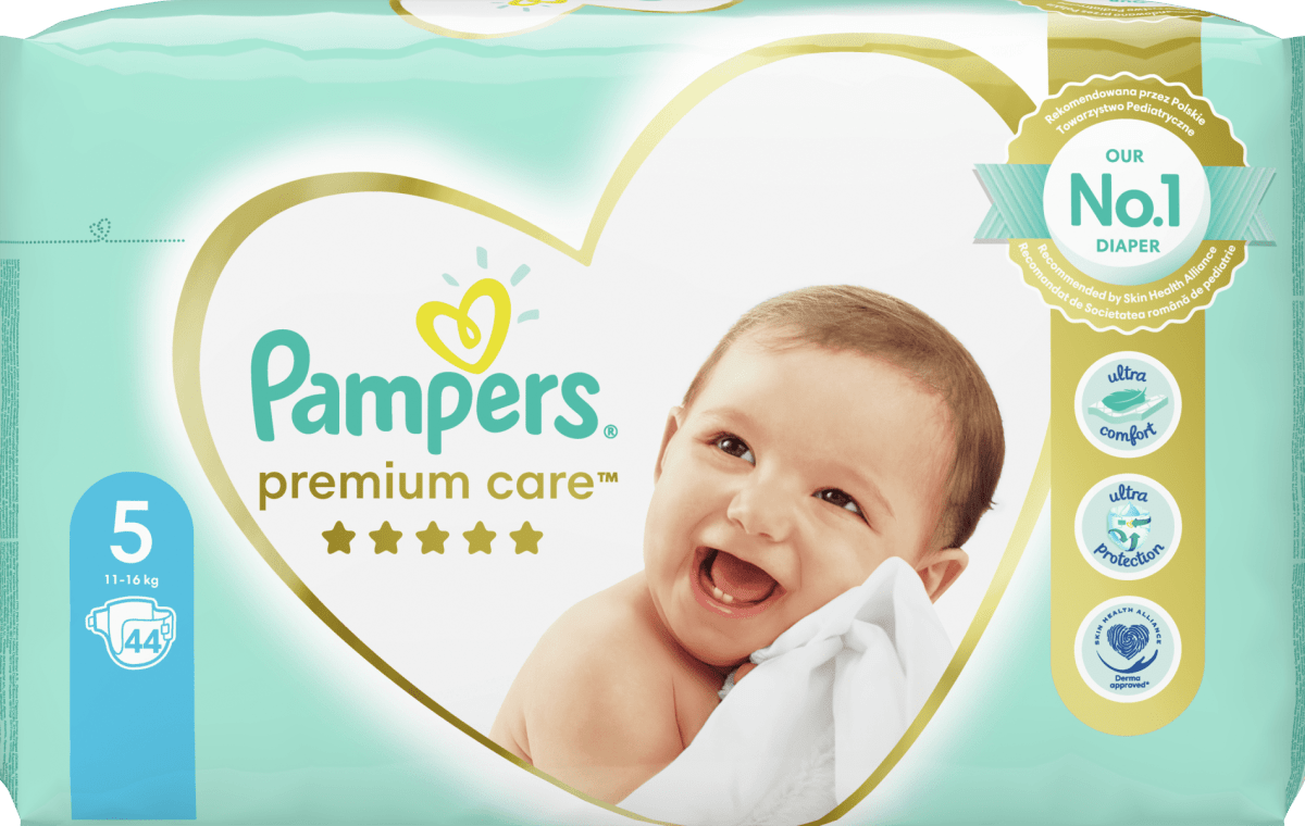 Pampers Premium Care premium care pelene vel. 5 (11 - 16 kg), 44 kom ...