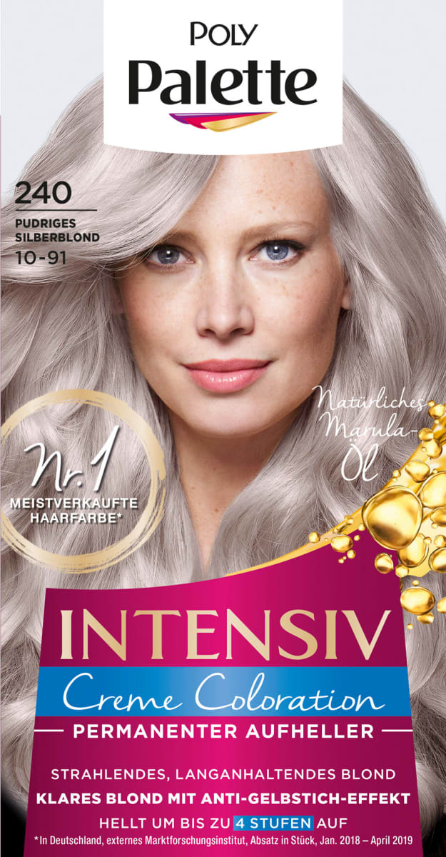 Poly Palette Haare Aufheller 240 pudriges Silberblond, 1 St dauerhaft ...