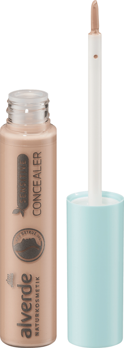 alverde NATURKOSMETIK Concealer Sensitive 02 Beige, 8,5 ml dauerhaft ...
