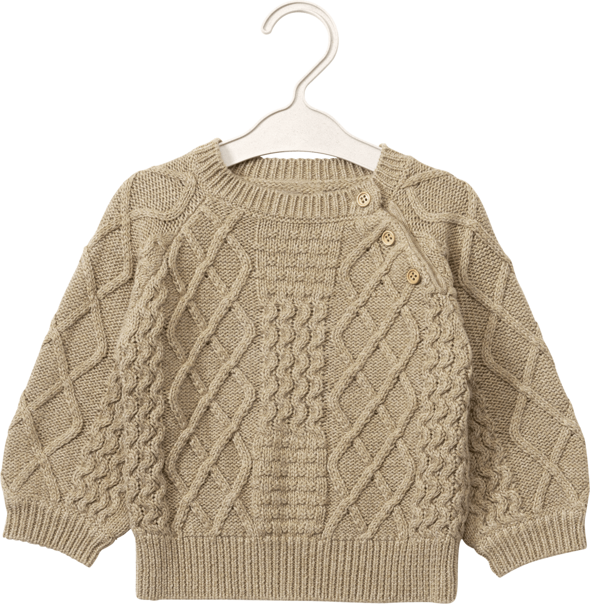 ALANA Pullover mit Strick-Muster, braun, Gr. 62, 1 St dauerhaft günstig ...