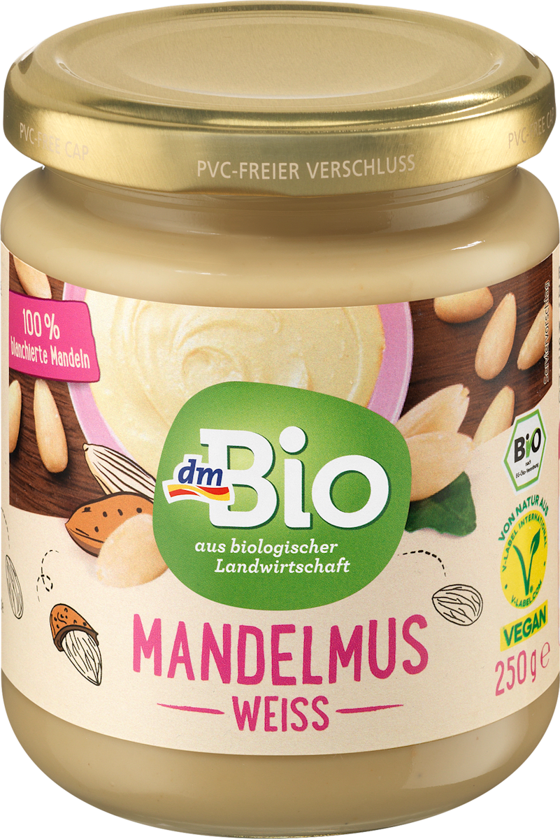 dmBio Crema spalmabile bianca di mandorle BIO, 250 g Acquista online a ...