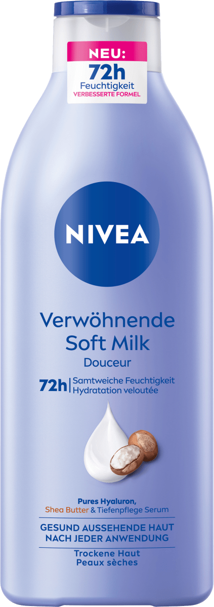 NIVEA Körpermilch verwöhnende Soft Milk, 400 ml dauerhaft günstig ...
