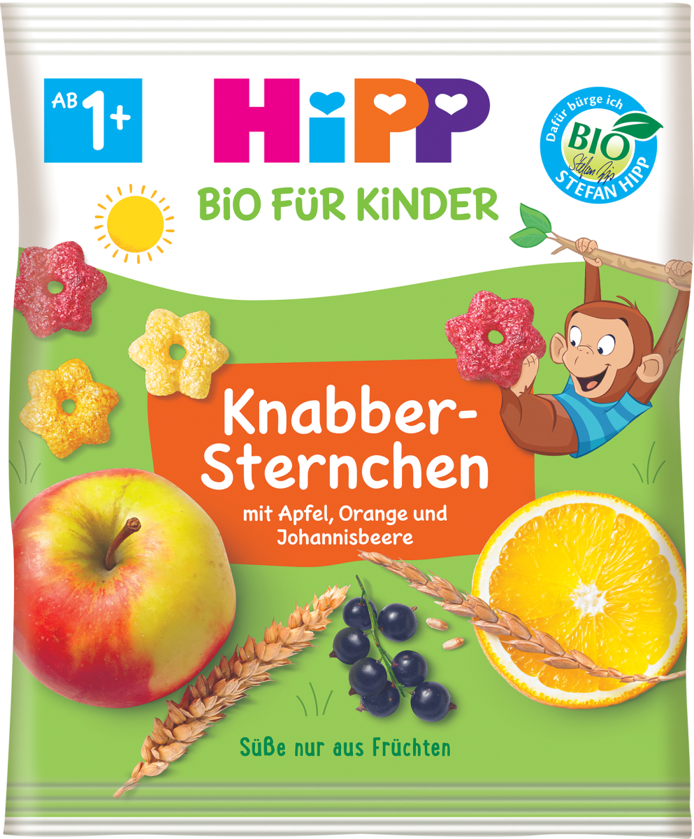 HiPP BIO dětské ovocné obilné křupky, 30 g | dm.cz