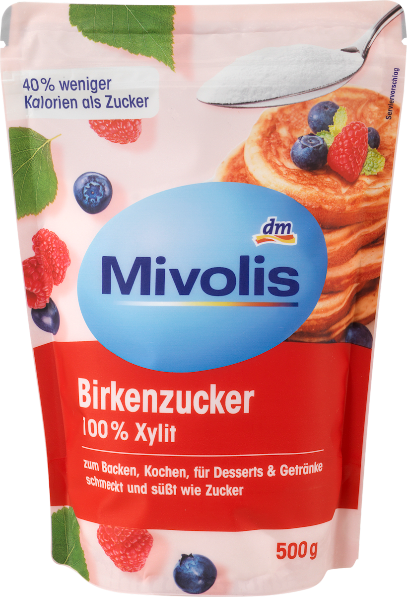 Mivolis Brezin šećer 100% ksilitol, 500 g | dm-drogeriemarkt.ba