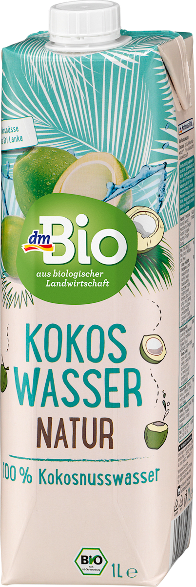 dmBio Био натурална кокосова вода, 1 L | dm България