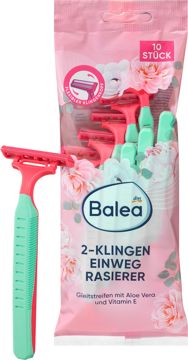 Balea Einwegrasierer 2-Klingen, 10 St | dm.at