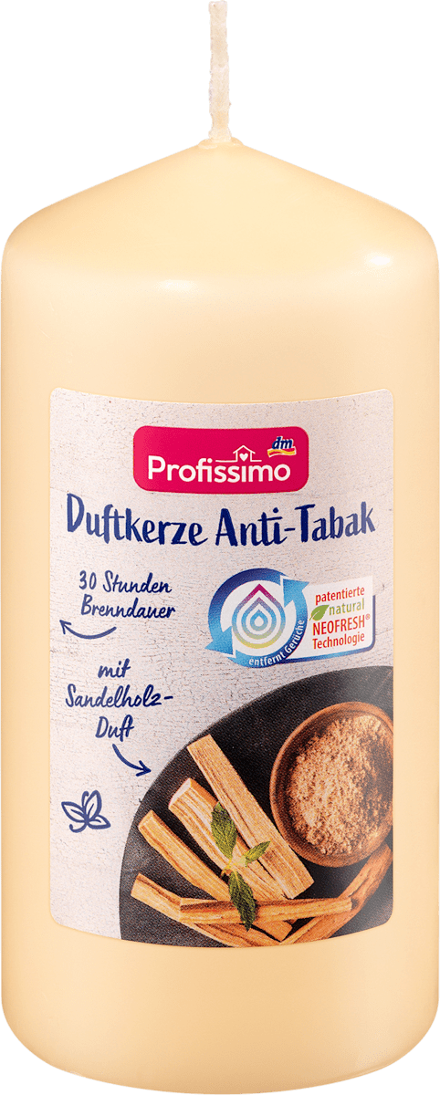 Profissimo svíčka válec Anti-Tabák, 1 ks | dm.cz