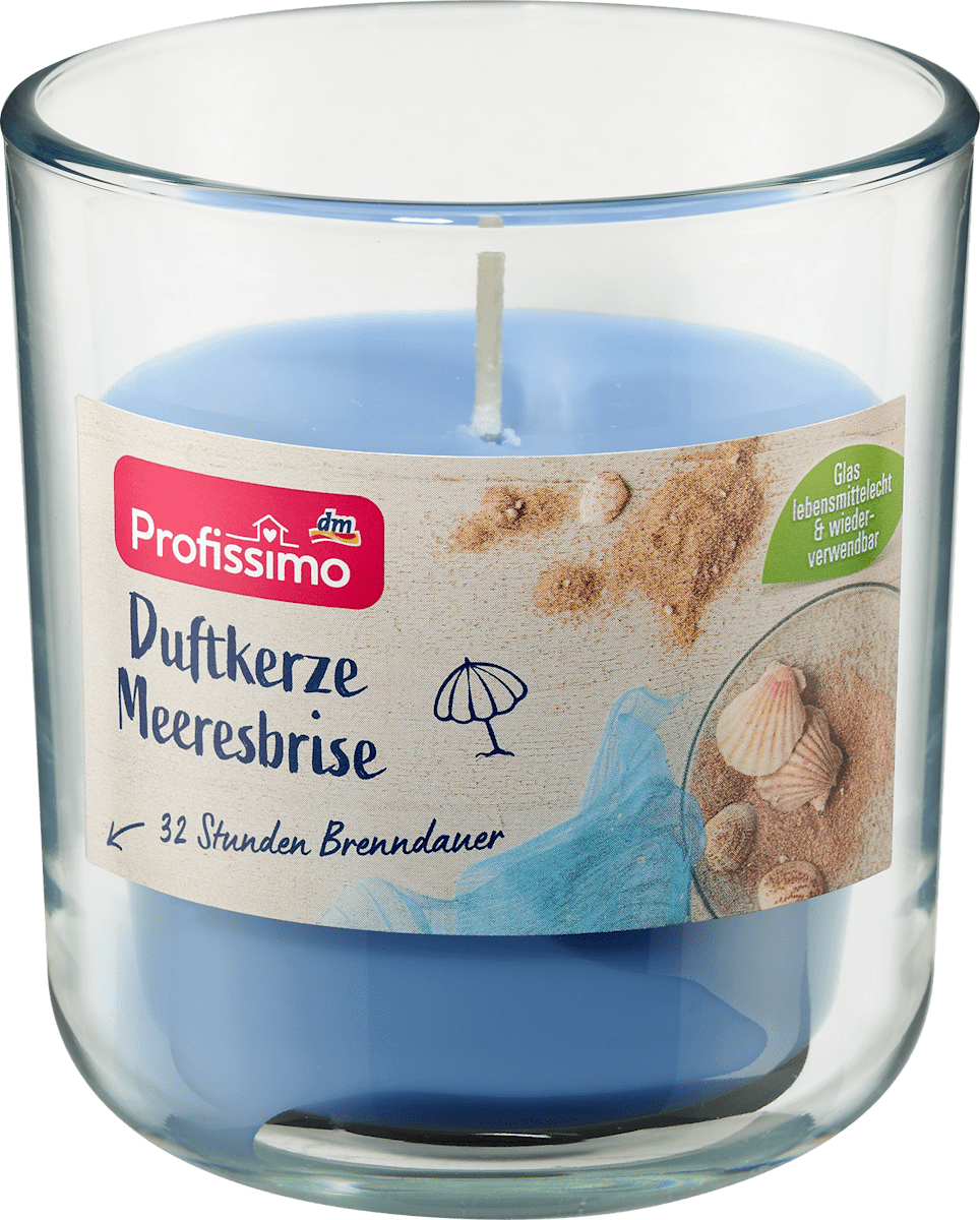 Profissimo Duftkerze im Glas Meeresbrise, 1 St | dm.at