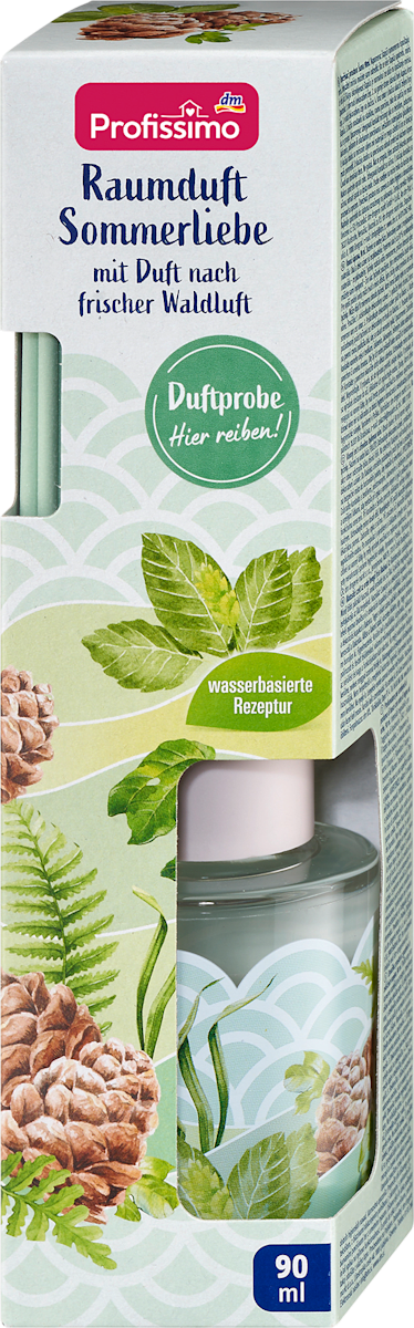 Profissimo Duftstäbchen Raumduft Sommerliebe mit Duft nach frischer ...