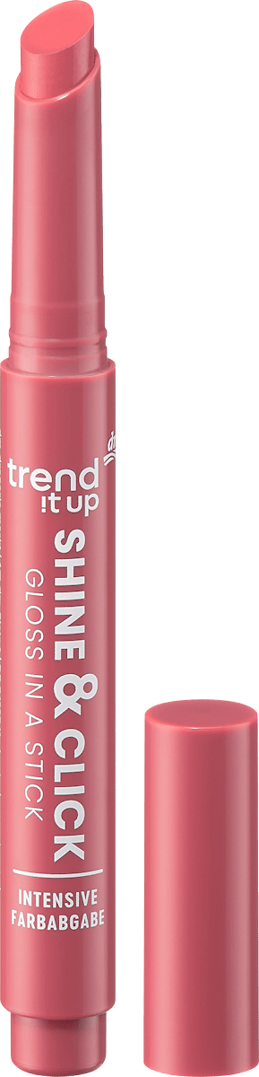 trend !t up Lippenstift Shine & Click 030 Light Pink, 1,8 g dauerhaft ...