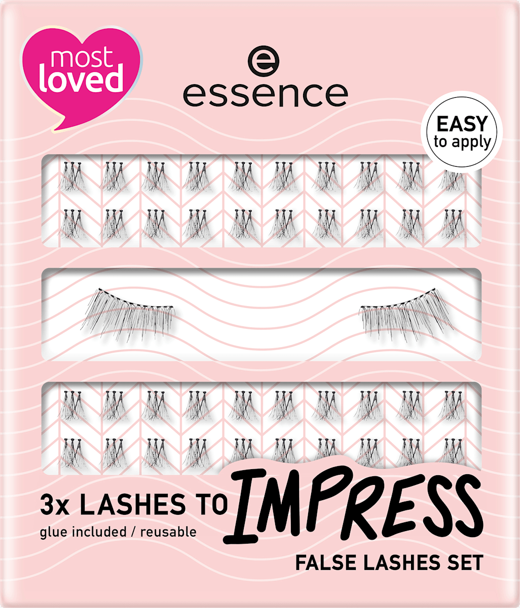 essence Künstliche Wimpern Set Lashes To Impress 01 Hey Pretty Lashes ...