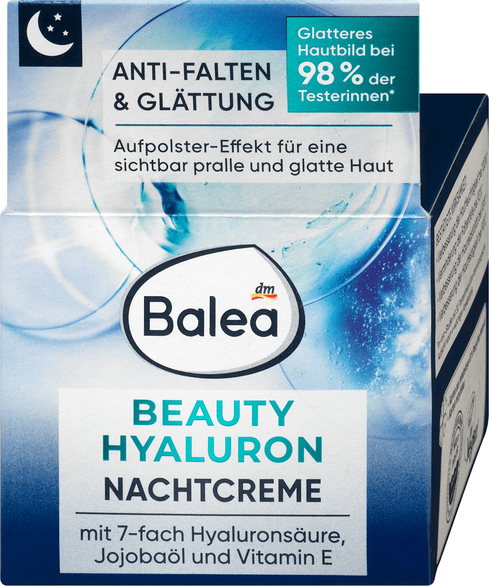 Balea Cremă de noapte cu acid hialuronic, 50 ml | dm.ro