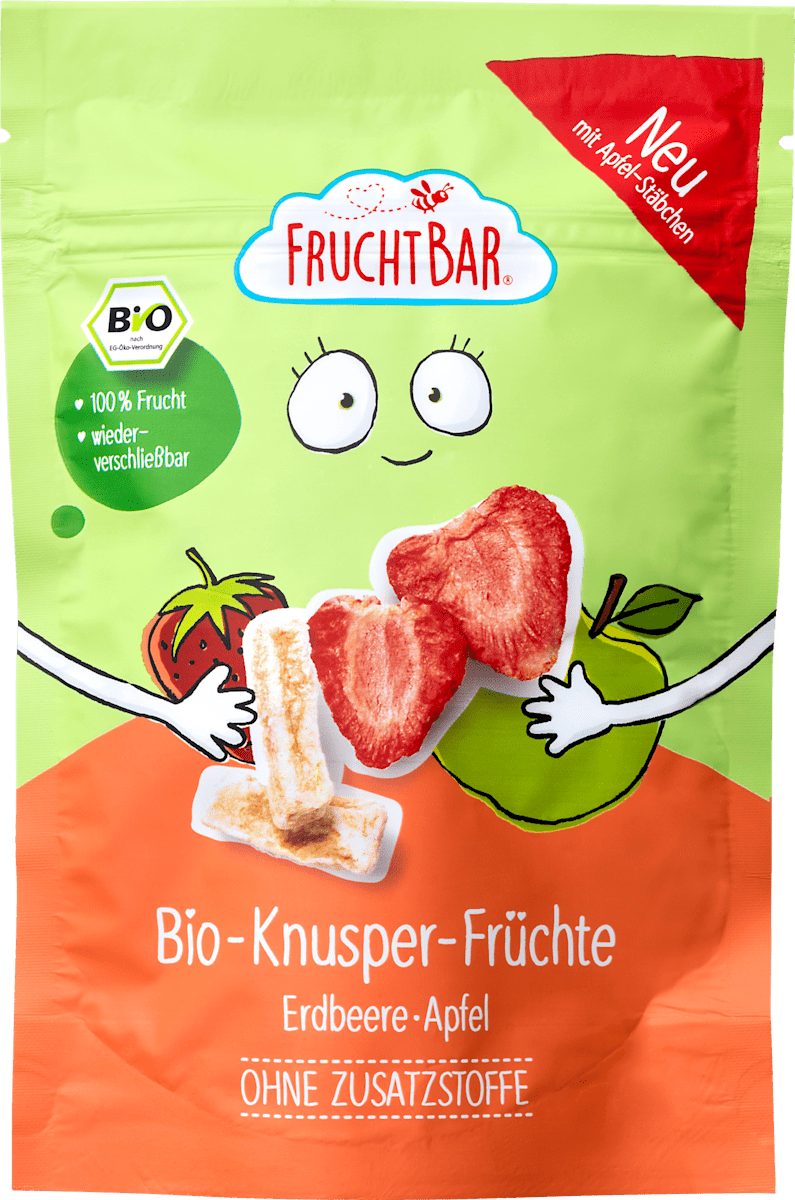 FruchtBar Bio-Knusper-Früchte, 15 g | dm.at