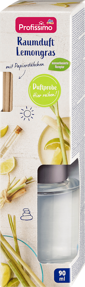 Profissimo Duftstäbchen Raumduft Lemongras, 90 ml dauerhaft günstig ...