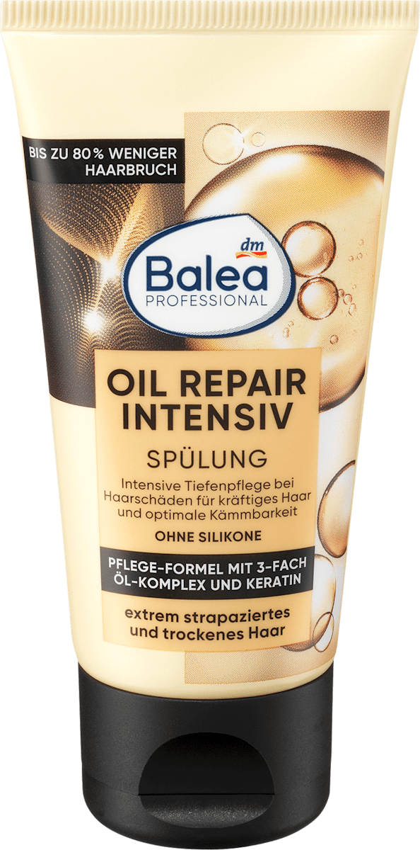 Balea Professional Conditioner Oil Repair Intensiv Reisegröße, 50 ml ...