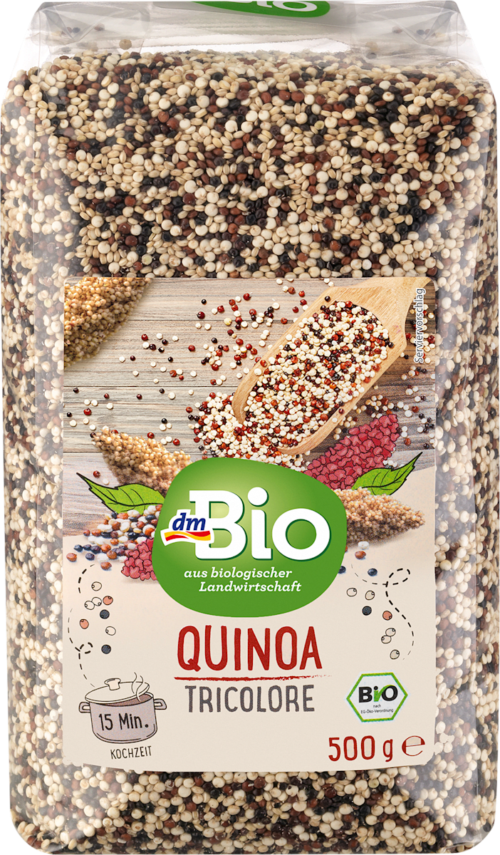 dmBio Bio kvinoja, različne vrste, 500 g | dm.si
