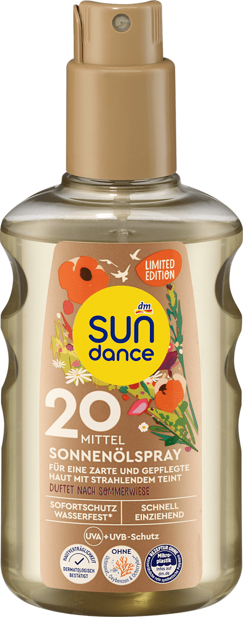 SUNDANCE Sonnenölspray Sommerwiese LSF 20, 200 ml dauerhaft günstig ...
