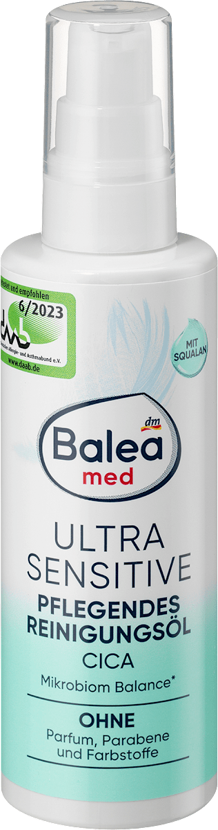 Balea med Почистващо олио за лице Ultra Sensitive, 100 ml | dm България
