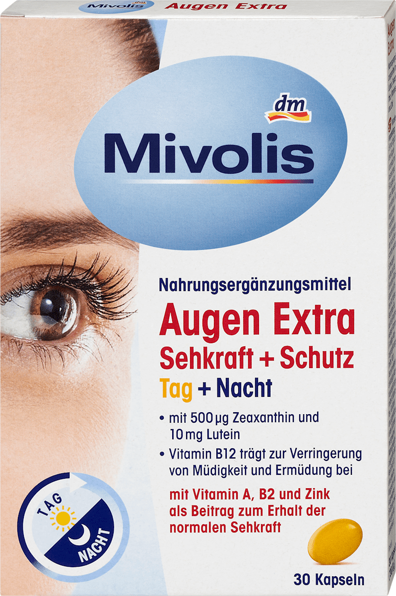 Mivolis Capsule pentru ochi, 28,8 g | dm.ro