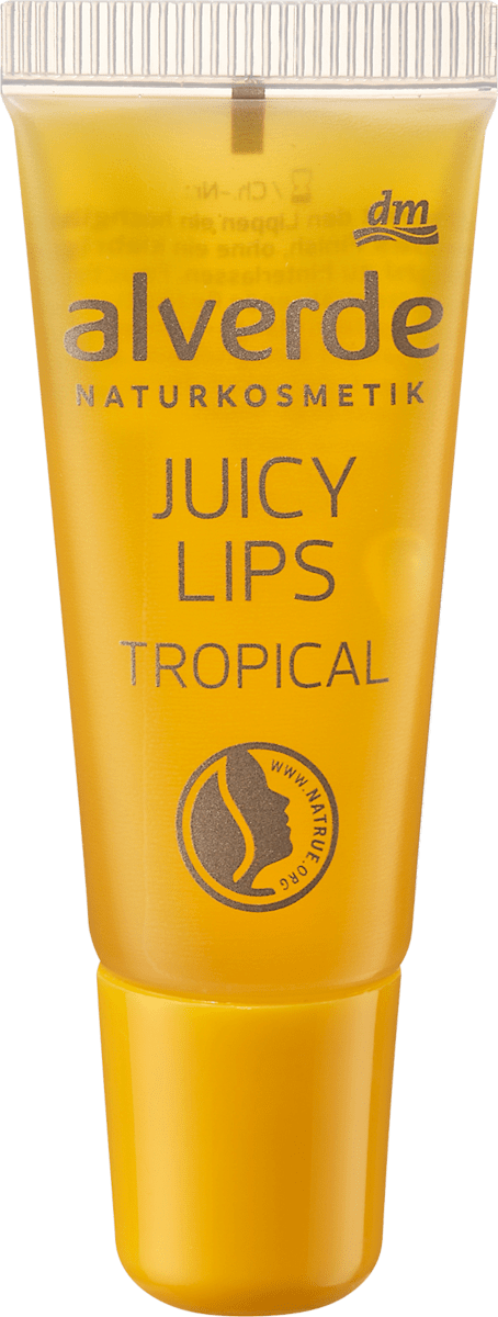 alverde NATURKOSMETIK Sjaj za usne Juicy Lips - Tropical, 8 ml | dm ...