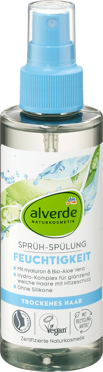 alverde NATURKOSMETIK Balsam de păr hidratant spray, 150 ml | dm.ro