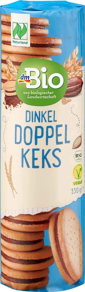 dmBio Doppelkekse Dinkel, 330 g | dm.at
