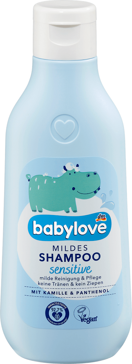 babylove Detský jemný šampón sensitive, 250 ml trvalo výhodne nakupovať online | mojadm.sk
