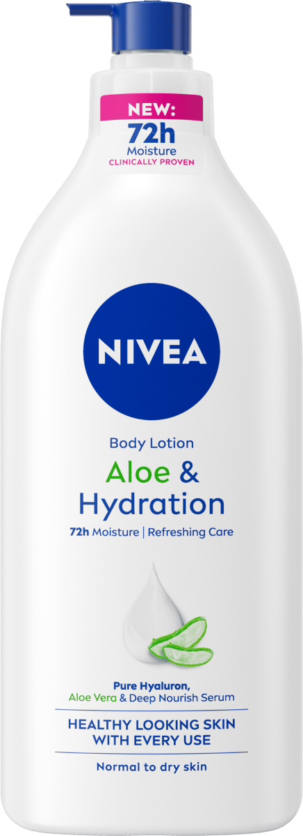 NIVEA Bodylotion Aloe & Hydration, 625 ml | dm.at