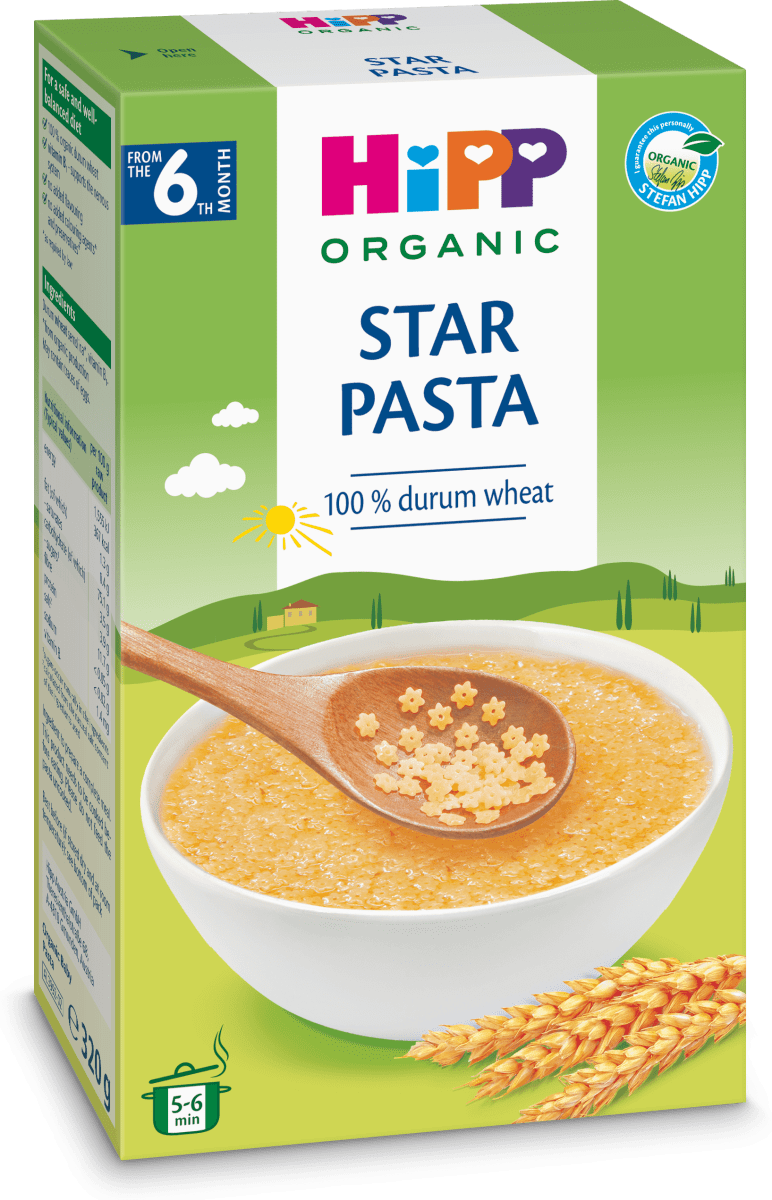 HiPP Paste de grâu 6+, 320 g | dm.ro