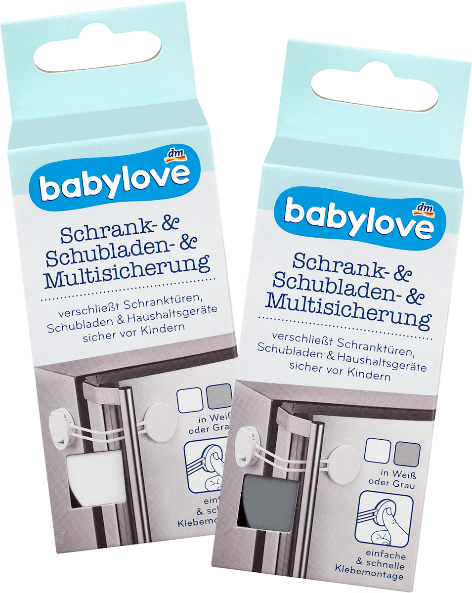 babylove Schrank-, Schubladen- & Multisicherung, 1 St dauerhaft günstig ...