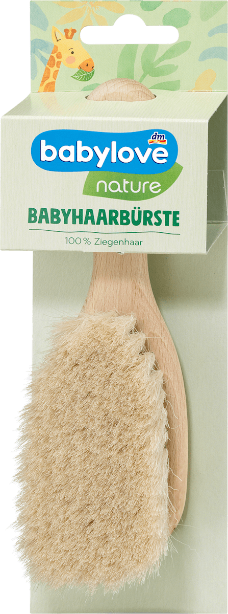 babylove nature Spazzola per neonati, 1 pz | dm Italia