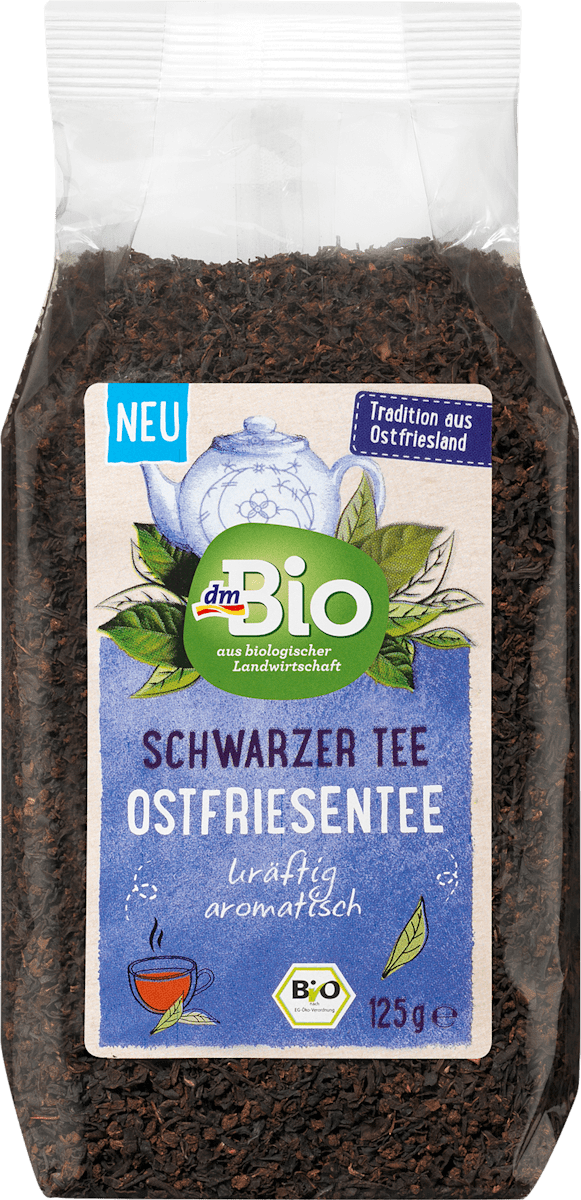 dmBio Schwarzer Tee "Ostfriesentee", lose, 125 g dauerhaft günstig ...