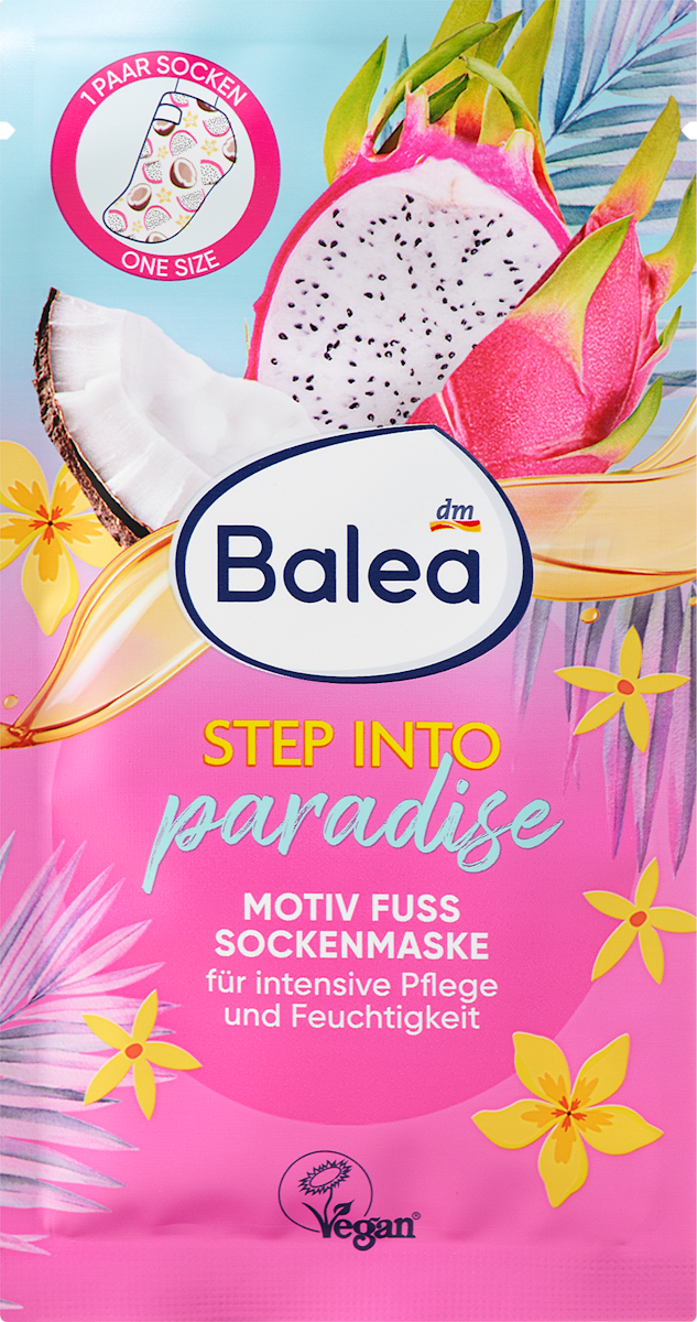 Balea Fußmaske Step into Paradise, 2 St | dm.at