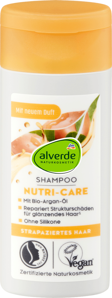 alverde NATURKOSMETIK Nutri-Care Shampoo Reisegröße, 50 ml | dm.at