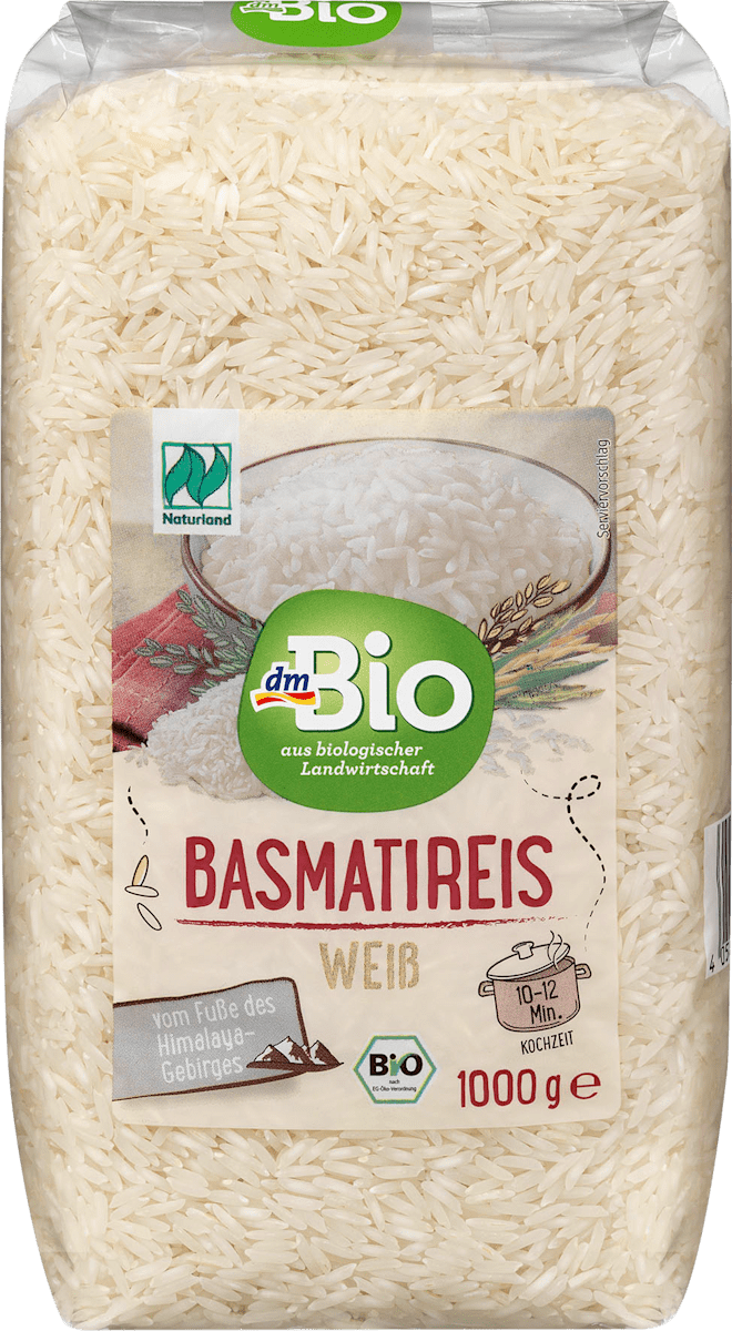 dmBio Beli basmati pirinač, 1 kg | dm.rs
