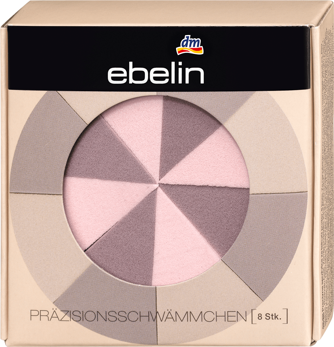 ebelin Sunđer za precizno nanošenje šminke, 8 kom | dm.rs