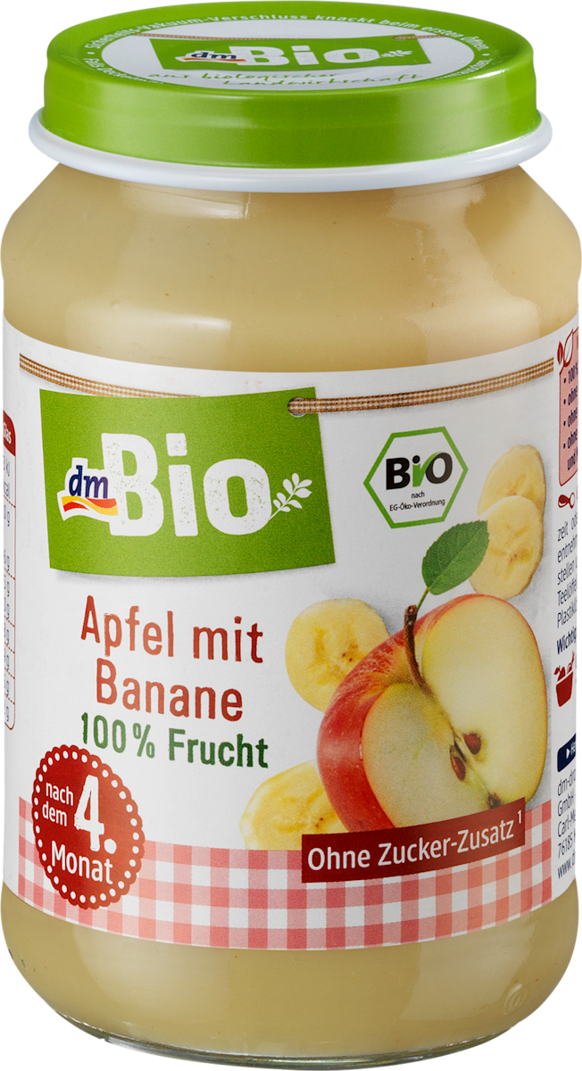 dmBio Apfel mit Banane nach dem 4. Monat, 190 g dauerhaft günstig ...