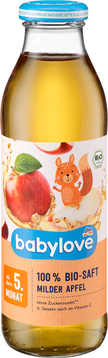 babylove Saft Milder Apfel ab dem 5. Monat, 500 ml dauerhaft günstig online kaufen | dm.de