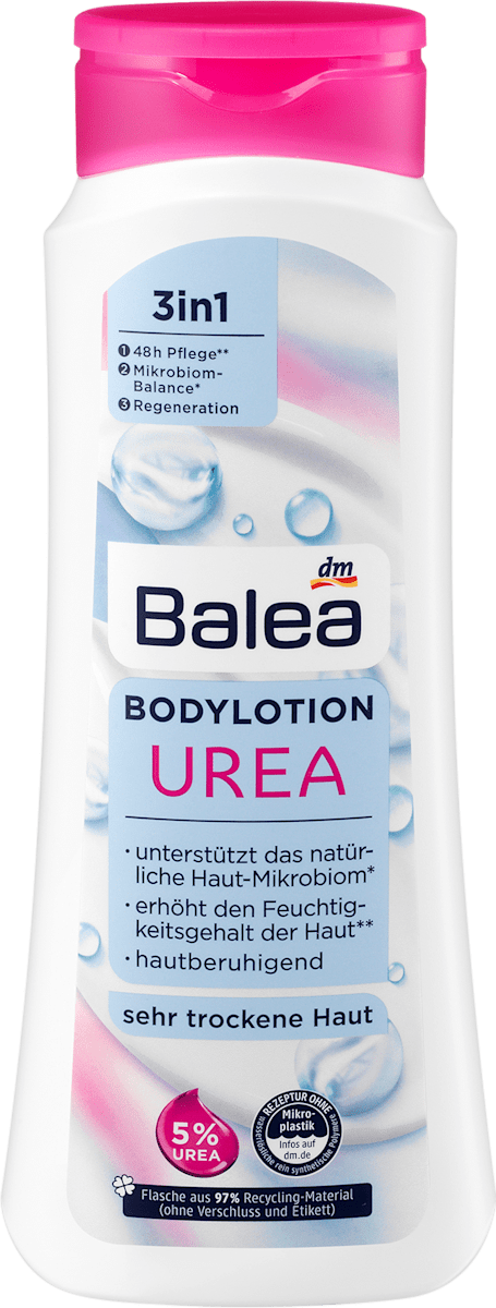 Balea Bodylotion 5% Urea 3in1, 0,4 l dauerhaft günstig online kaufen ...