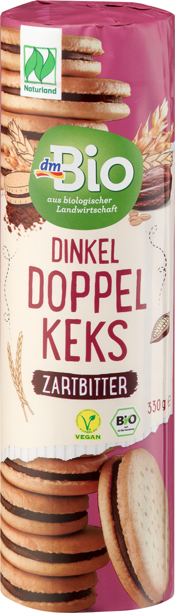 dmBio Keks od spelte s tamnom čokoladom, 330 g | dm-drogeriemarkt.ba