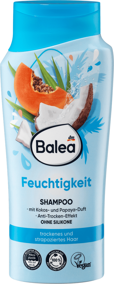 Balea šampon na vlasy hydratační, 300 ml | dm.cz