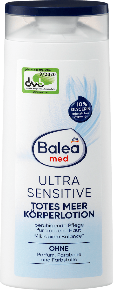 Balea med Ultra Sensitive tělové mléko, 300 ml | dm.cz