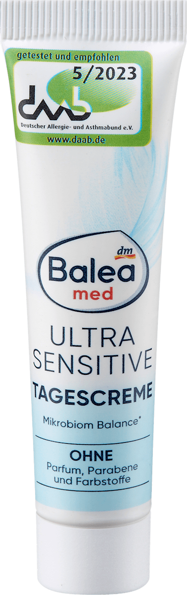 Balea med Ultra Sensitive pleťový denní krém, 15 ml | dm.cz