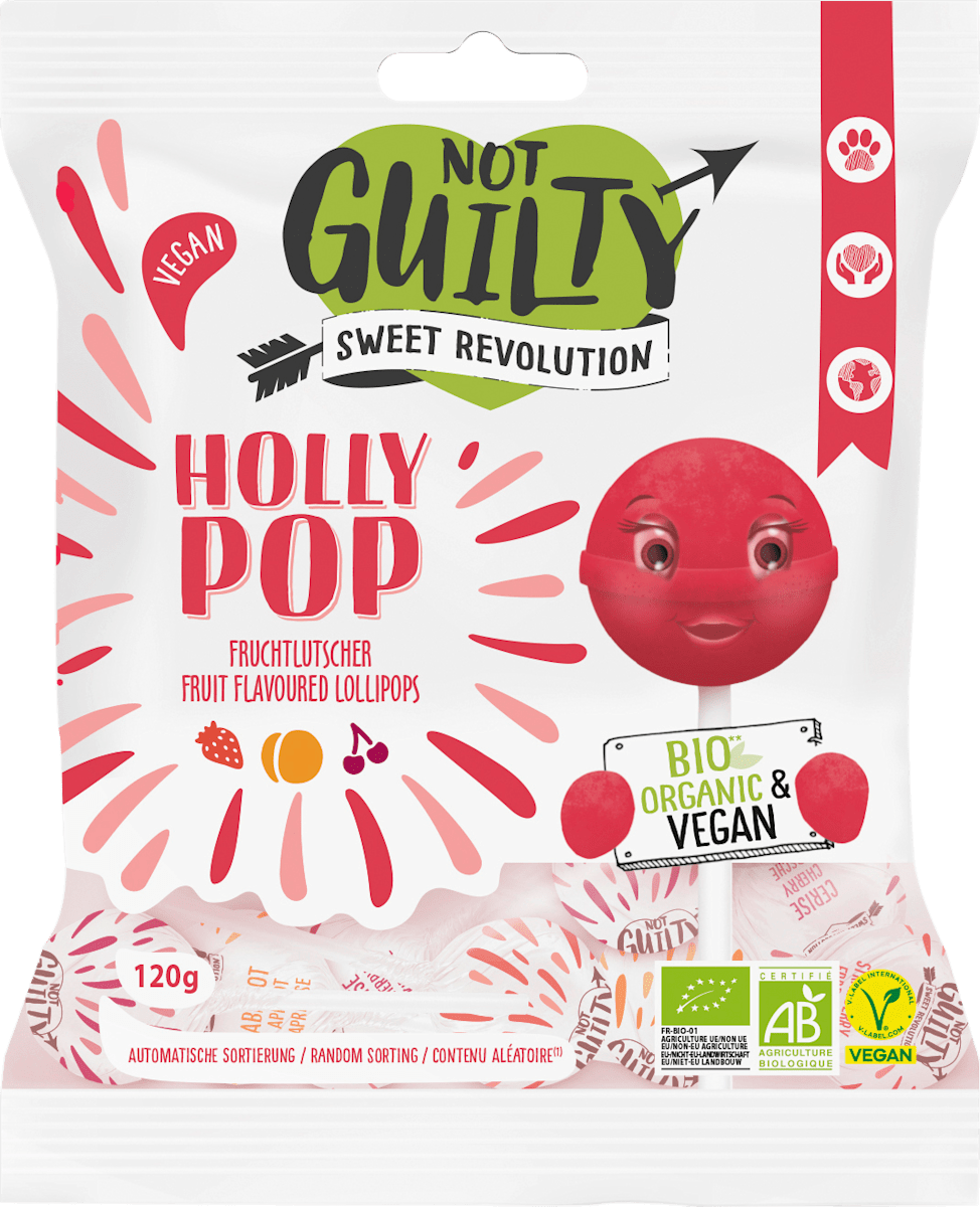 NOT GUILTY Fruchtlutscher Holly Pop, 120 g dauerhaft günstig online ...