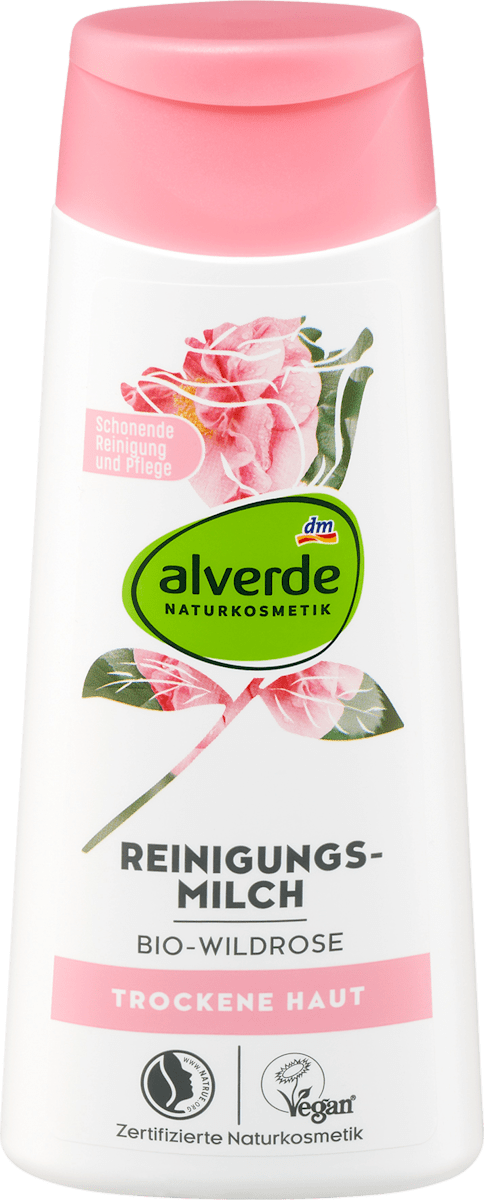 alverde Latte detergente idratante alla rosa selvatica bio, 200 ml Acquista online a prezzi ...